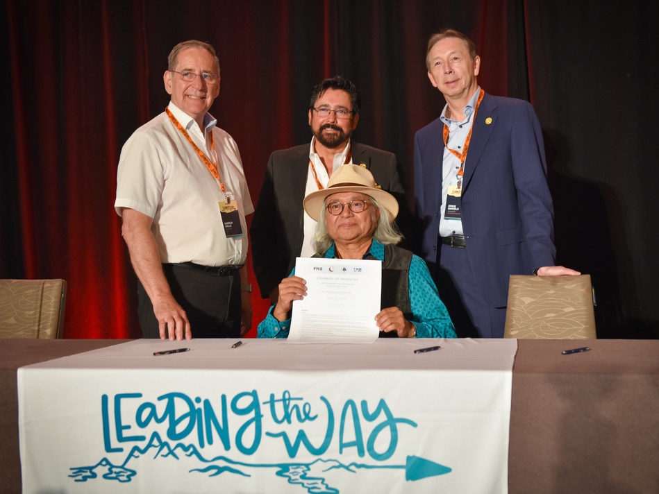 Three First Nations organizations sign protocol to work jointly ...